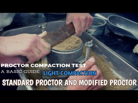Standard Proctor test and Modified Proctor test | Light Compaction ...