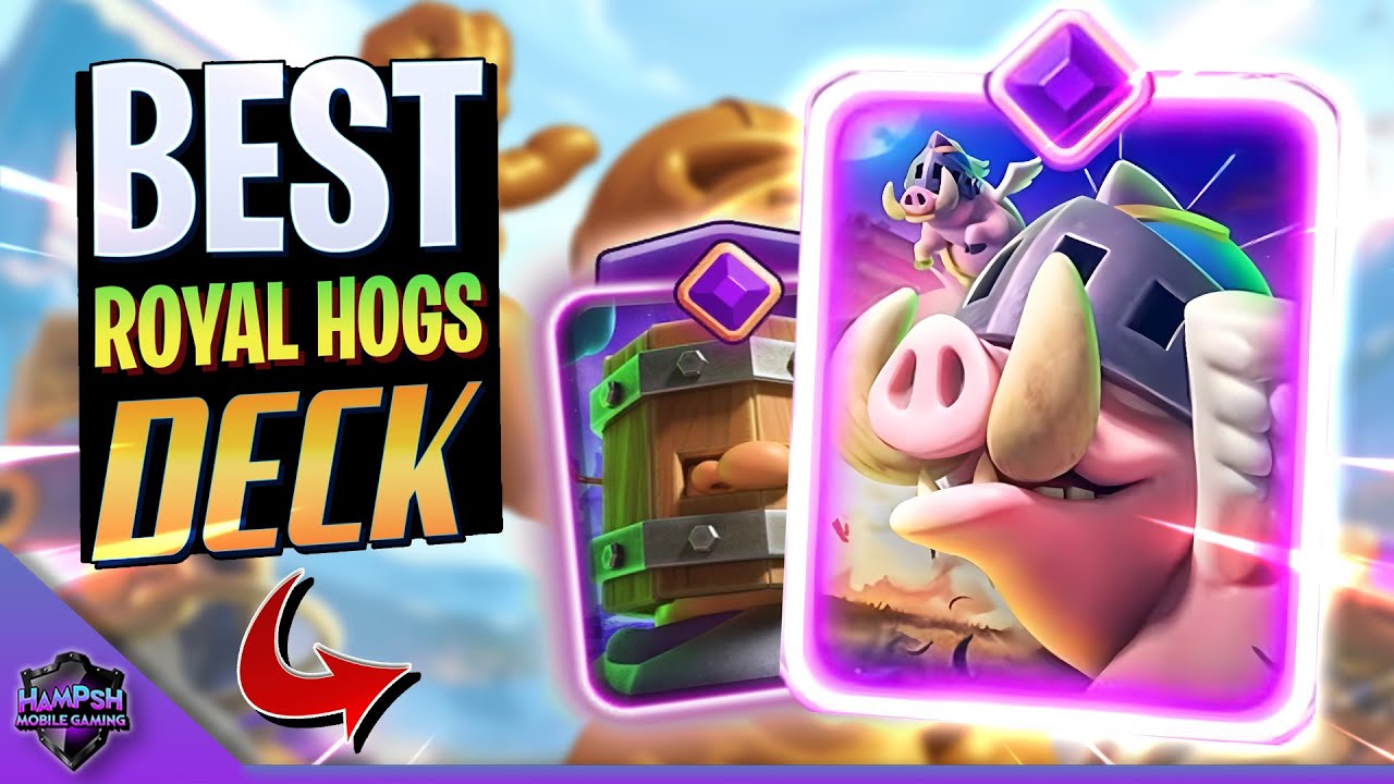 🐷 NEW SEASON! Best EVO ROYAL HOGS Deck DOMINATES Ladder! 💪 | Clash ...