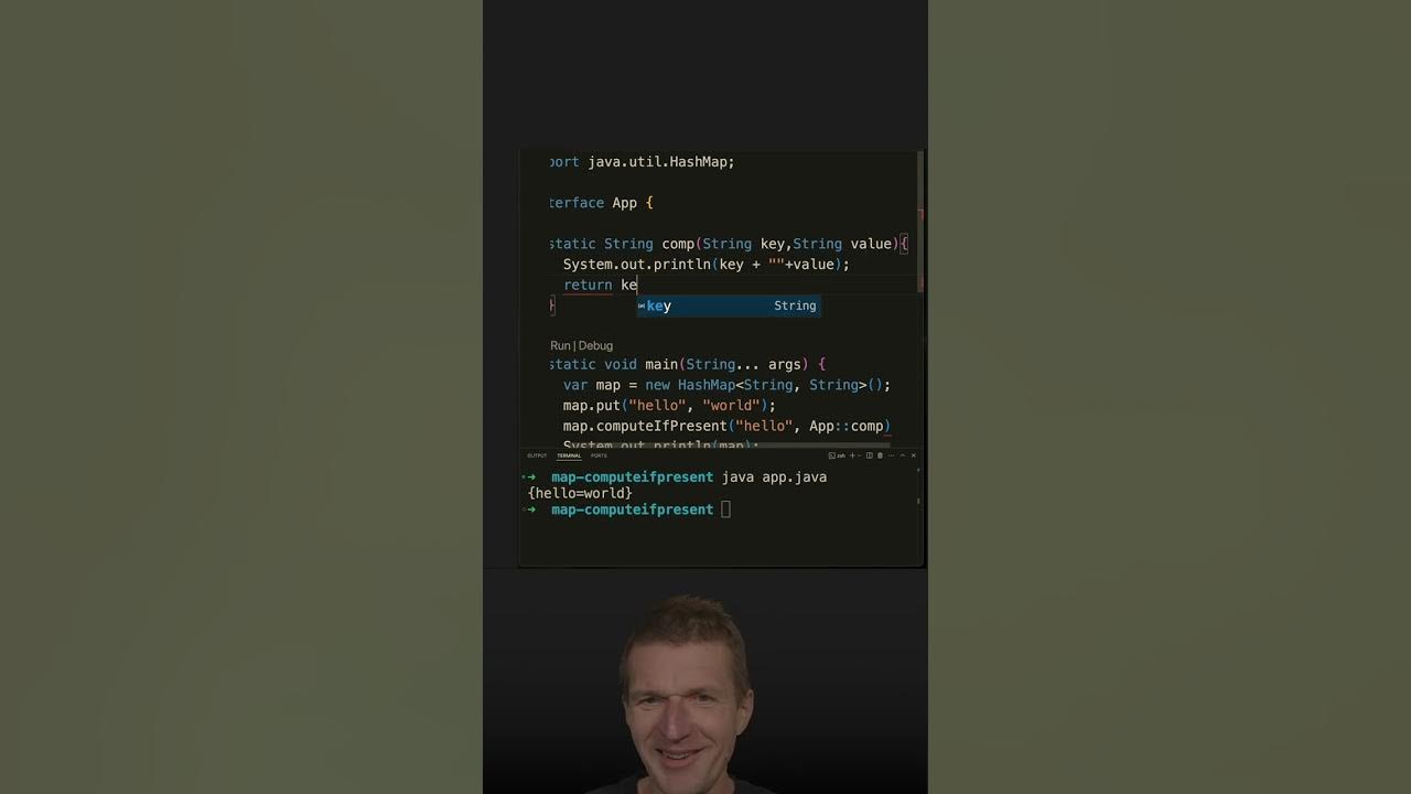 Playing With Puteifabsent Java Shorts Coding Airhacks Youtube