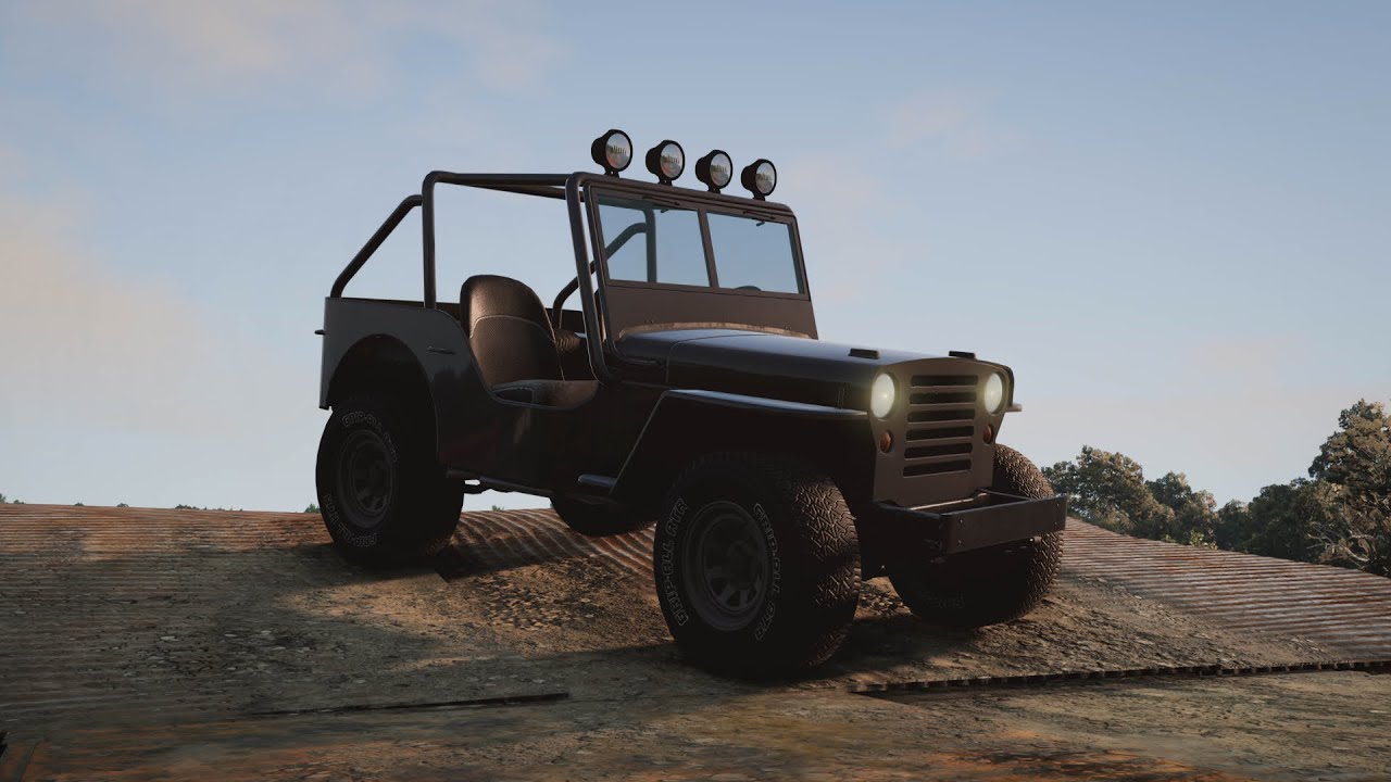 BeamNG.drive | Gavril GPV Offroad | Crawling containers - YouTube