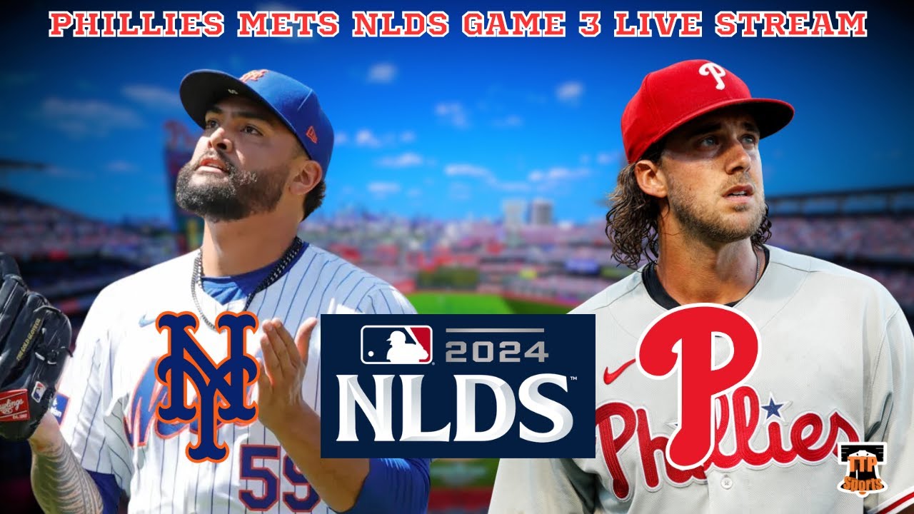PHILLIES VS METS NLDS GAME 3 LIVE STREAM! - YouTube