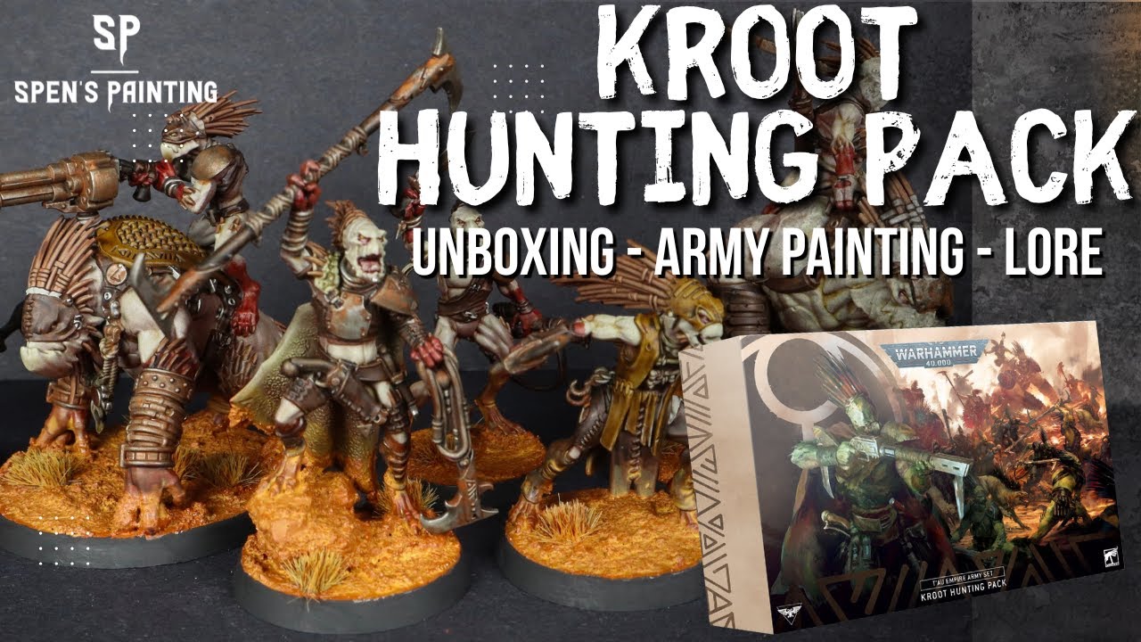 NEW KROOT! Easy Army Painting | Unboxing | Lore | Warhammer 40K - YouTube