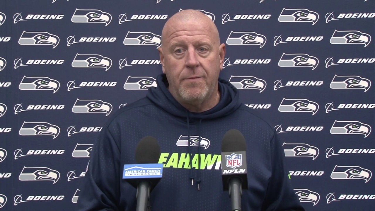 Seahawks Assistant Head Coach Tom Cable Wild Card Press Conference ...