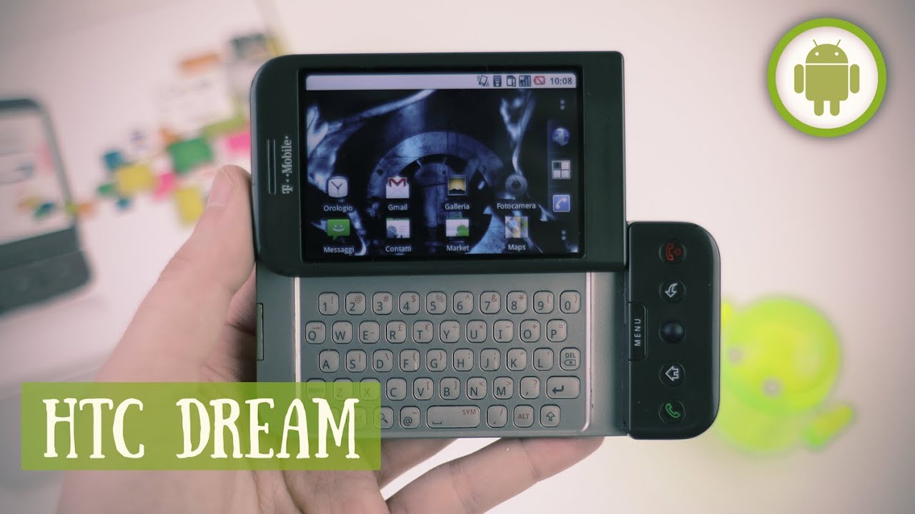 HTC Dream, la vintage review - YouTube