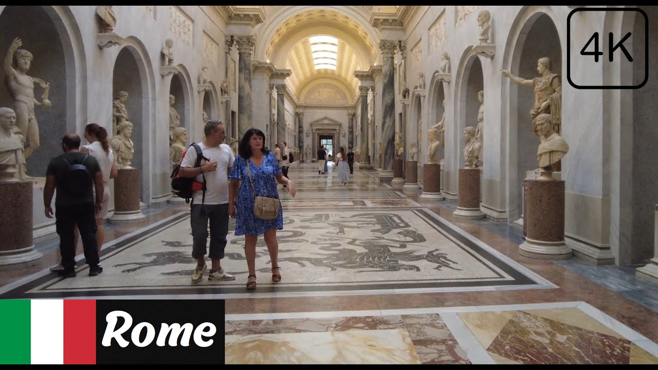 Vatican Museums : Virtual Tour【4K】| Rome - YouTube