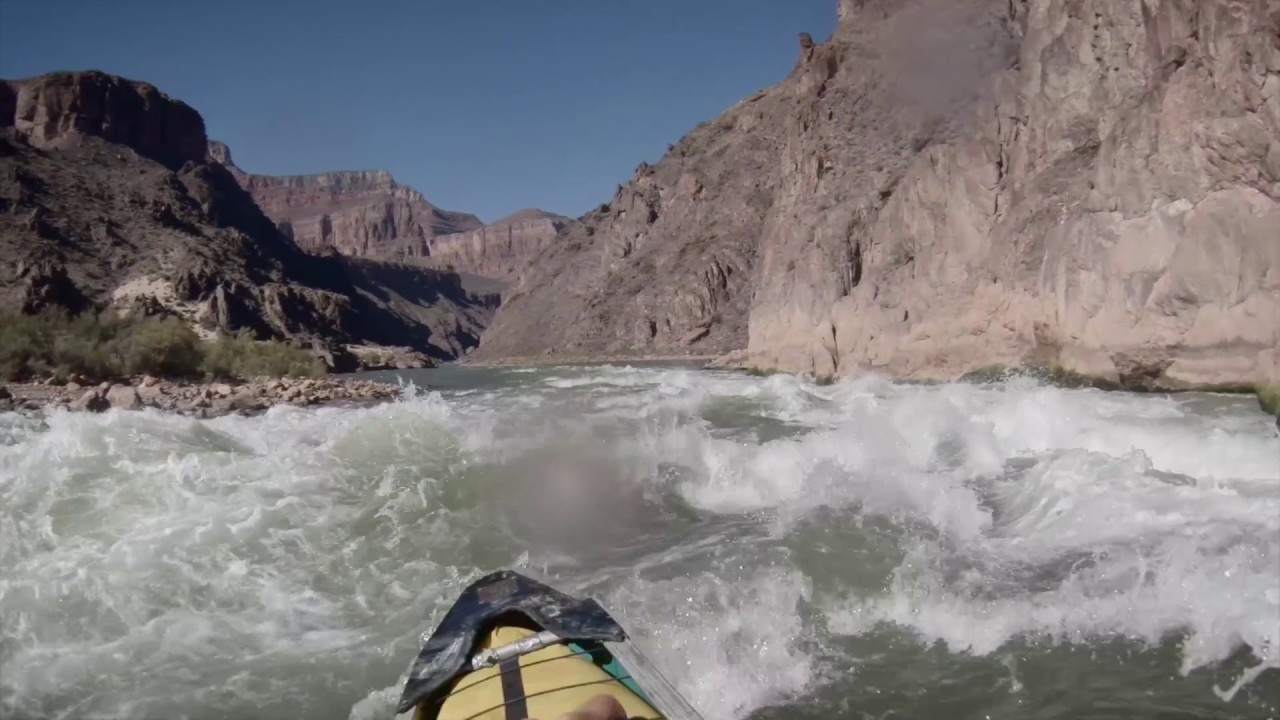 Granite Rapid FPV open canoe Grand Canyon Colorado River - YouTube