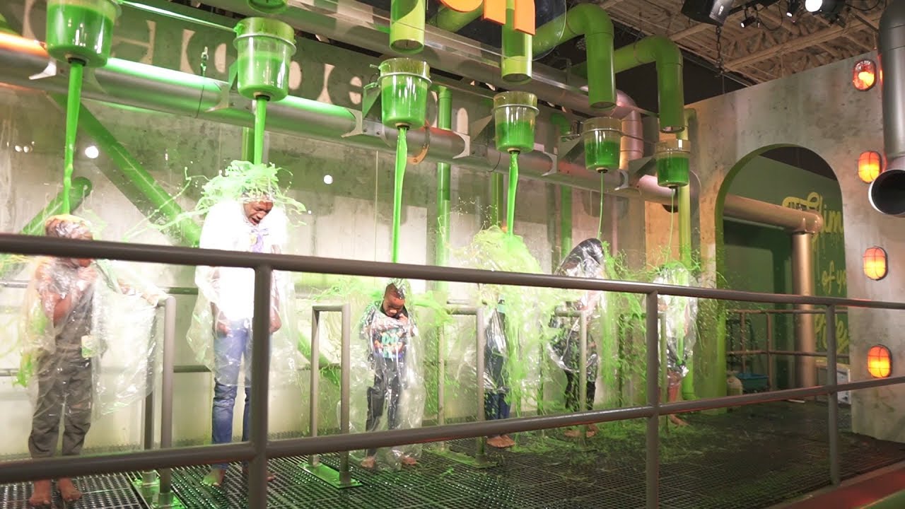 We Got SLIMED AT SLIME CITY NICKELODEON! 😱 - YouTube