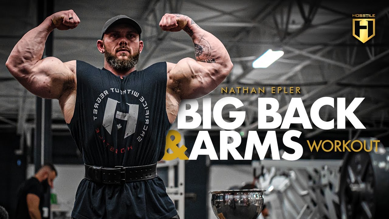 Nathan Epler's Big Back & Arms Workout | HOSSTILE - YouTube