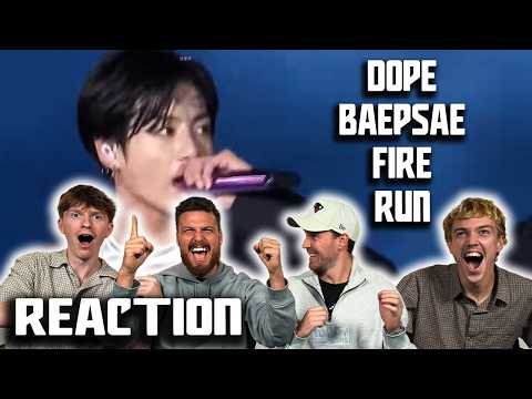 BROTHERS FIRST TIME WATCHING BTS DOPE​ X​ BAEPSAE​ X FIRE X RUN​ LIVE!