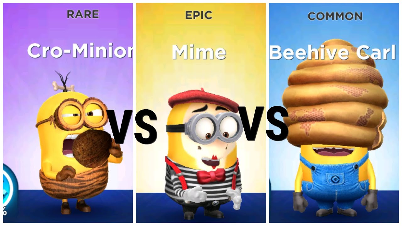 Minion Rush Cro Minion Vs Mime Vs Beehive Carl Youtube
