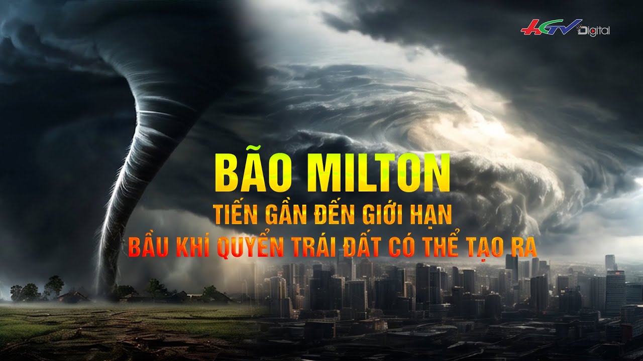 Bão Milton tiến gần đến giới hạn bầu khí quyển trái đất có thể tạo ra ...