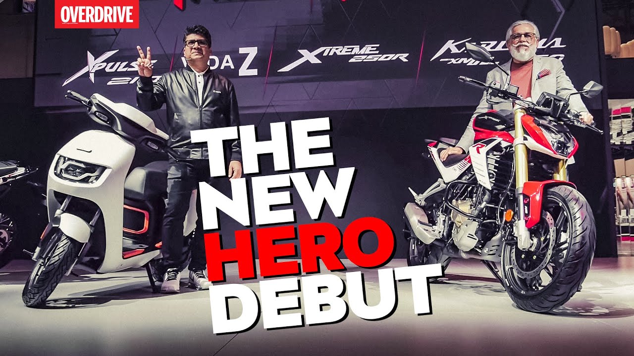 Hero Karizma XMR 250, Xtreme 250R, Xpulse 210 & More - EICMA 2024 ...