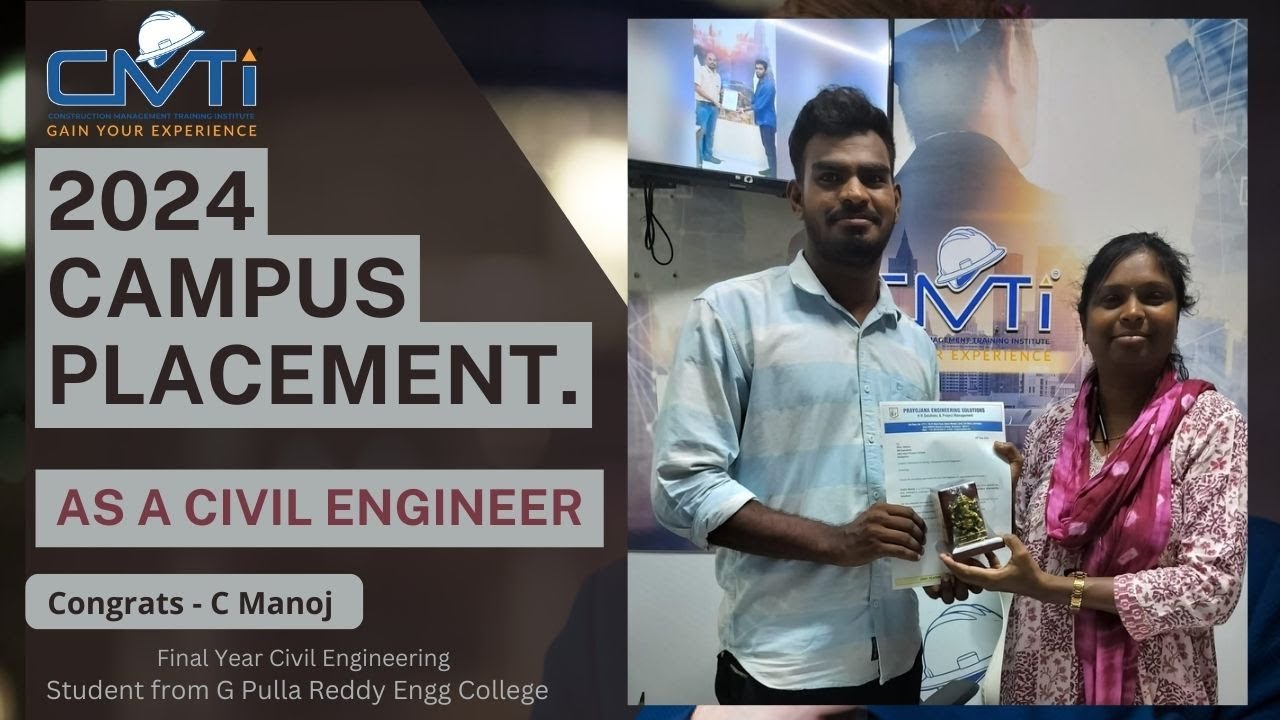 C Manoj | Final year Civil Engineering Student of G Pulla Reddy ...