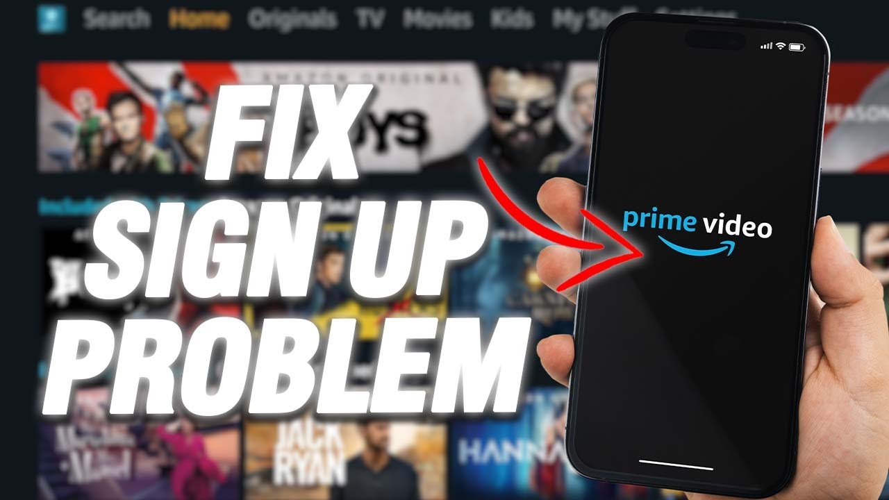 How To Fix Amazon Prime Video Sign Up Problem | Final Solution - YouTube