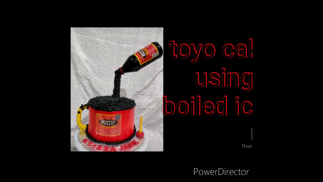 boiled icing toyo cake - YouTube