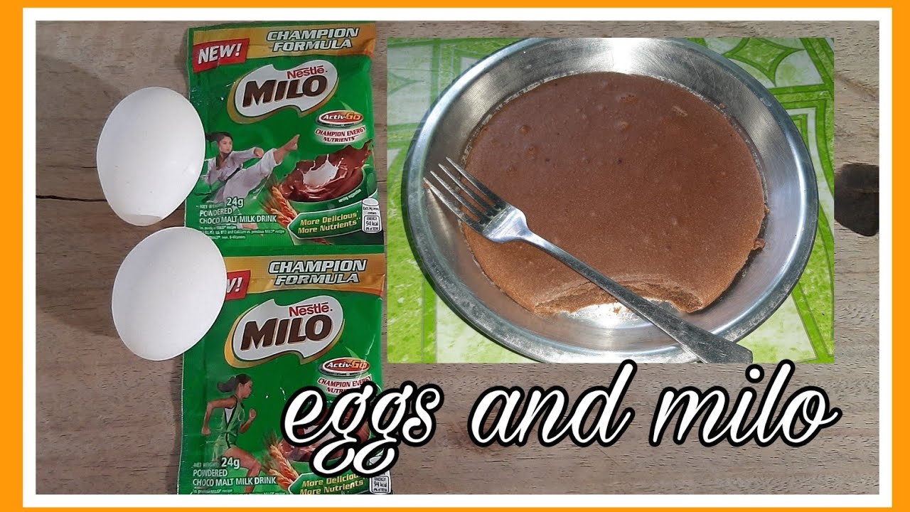 How to make Eggs and Milo Recipe | Pang Negosyo Recipe - YouTube
