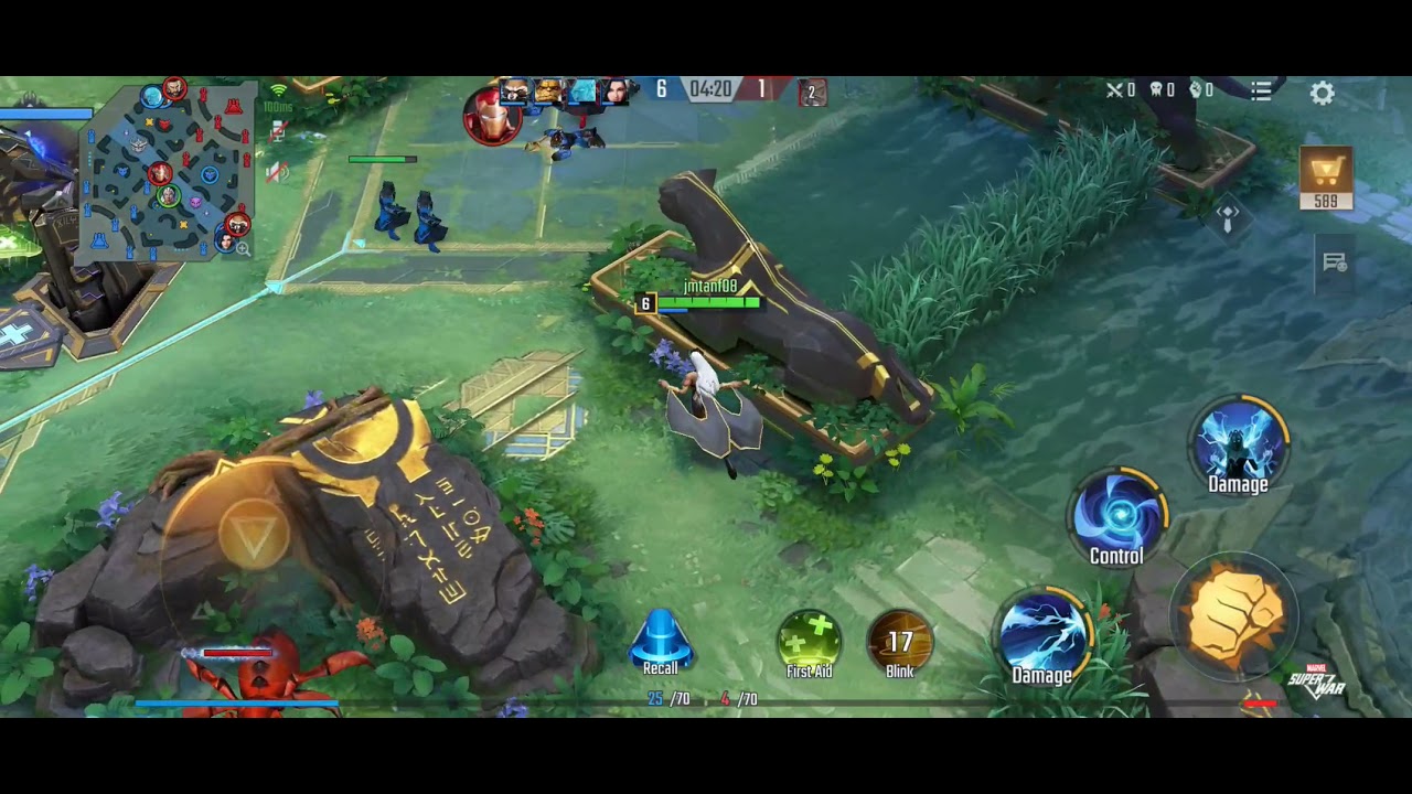 MARVEL Super War: Storm - Classic Skin (Energy) Gameplay - YouTube