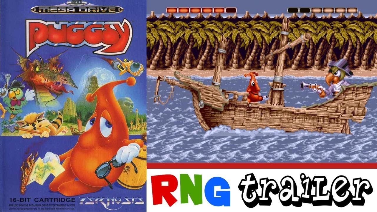Puggsy - Megadrive (RNG Trailer) - YouTube