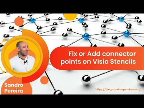 Tips and Tricks - Fix or Add connector points on Visio Stencils - YouTube