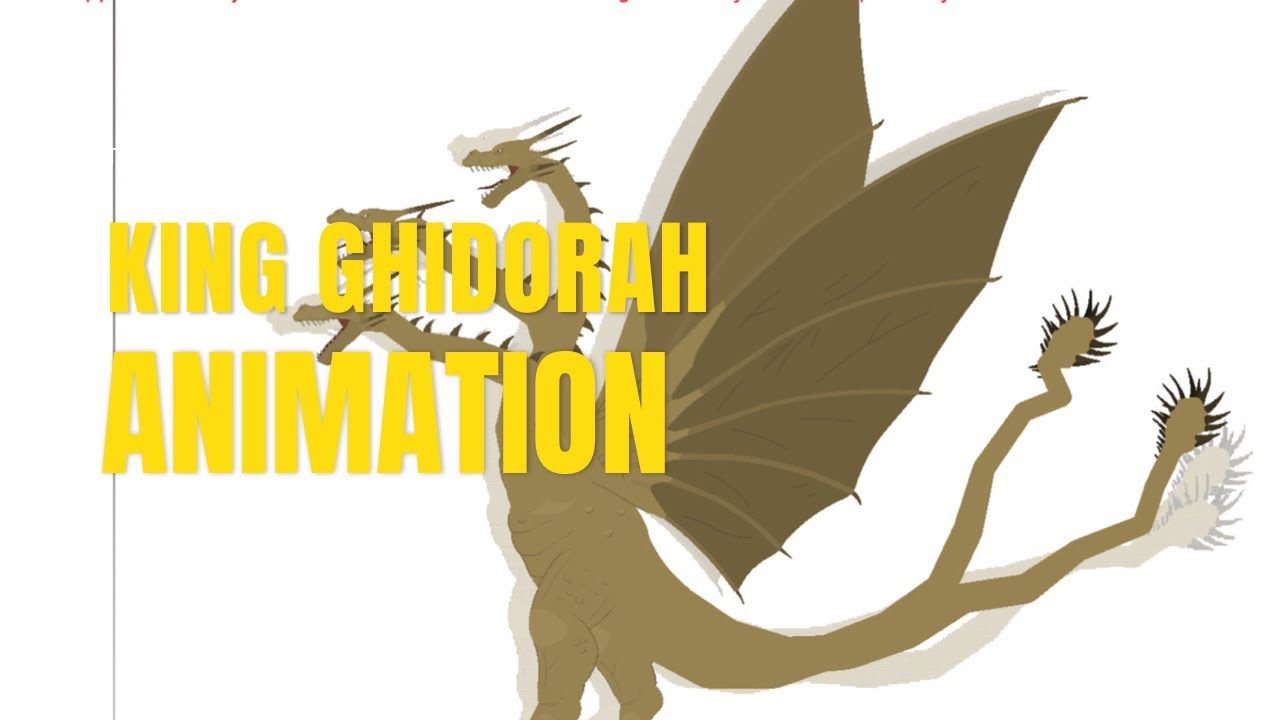King ghidorah animation - YouTube