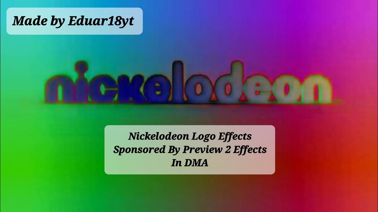 Nickelodeon Logo Effects (Sponsored By Preview 2 Effects) In DMA - YouTube