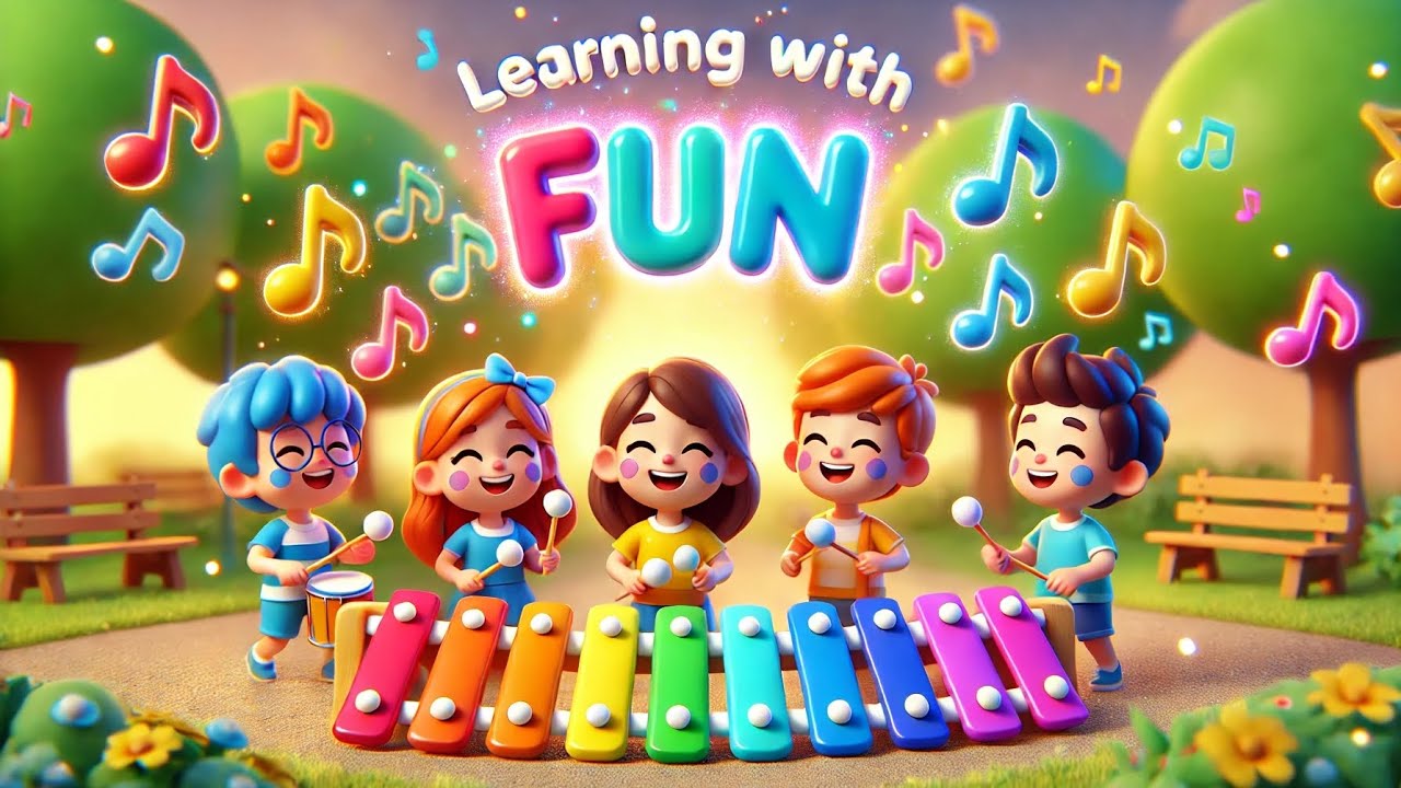 Melody of Joy: Kids Creating Music Together!🎧🎸Educational Song For Kids ...