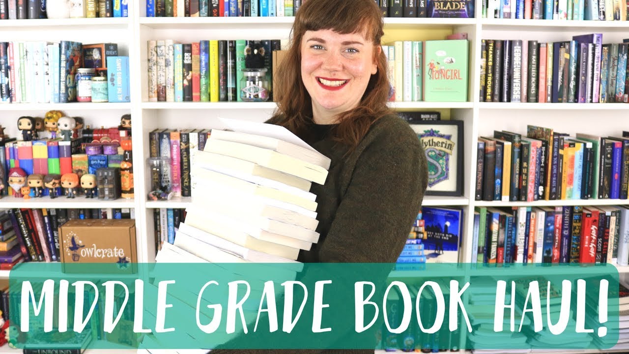 MIDDLE GRADE BOOK HAUL! 25 Books! - YouTube