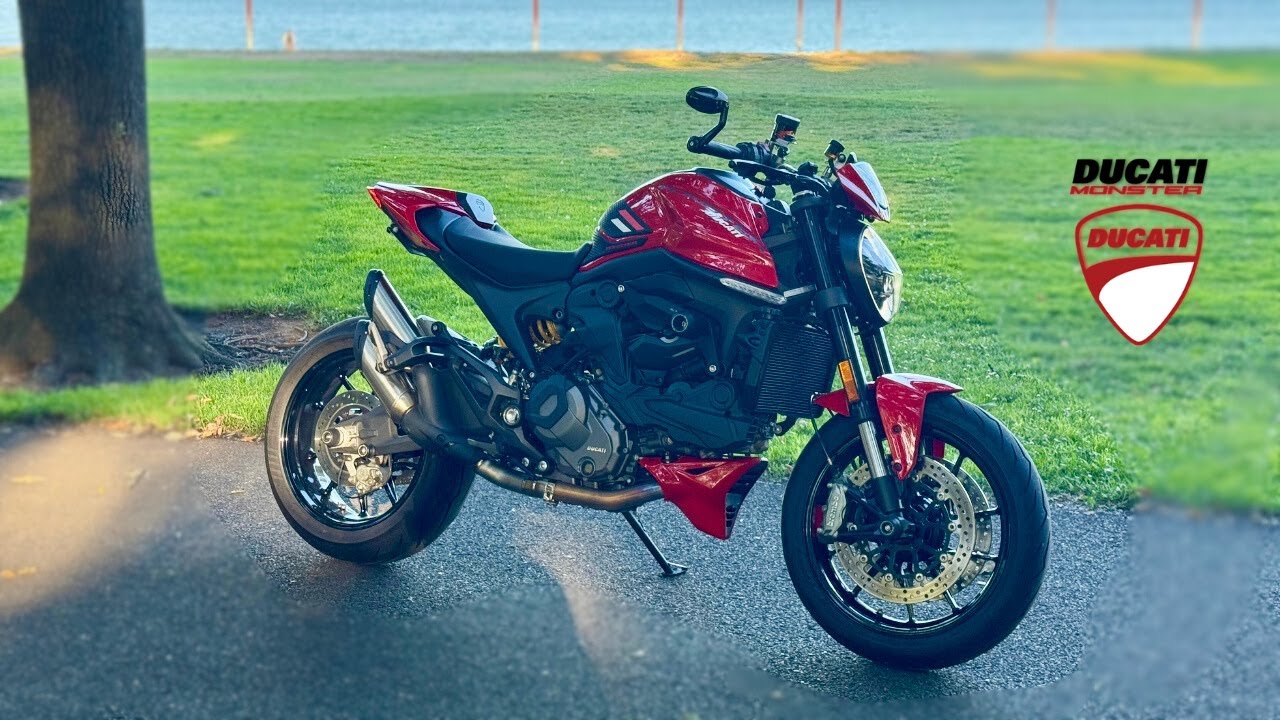 NEW EXHAUST (DeCAT) Ducati Monster 937 - Install & First Ride // POV ...