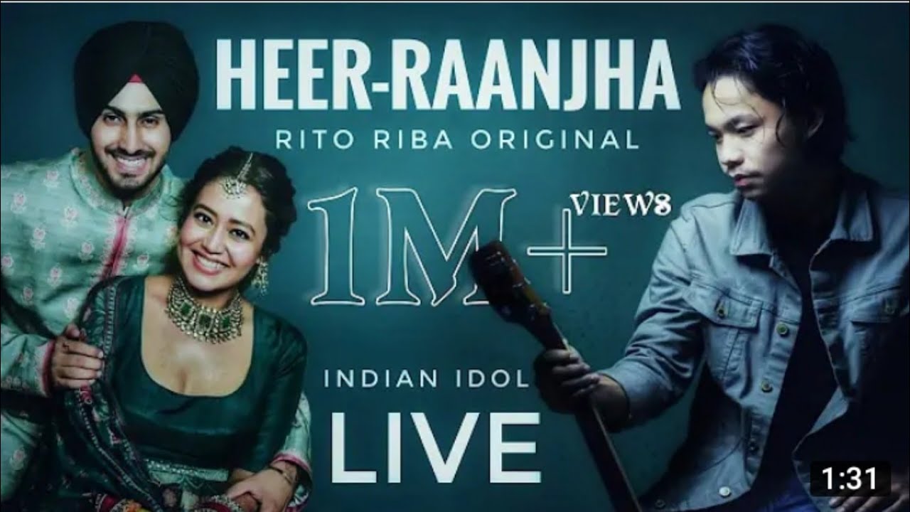 Tu Meri Heer Main Tera Ranjha |Lyrics Video | Rito Riba - Heer Ranjha ...