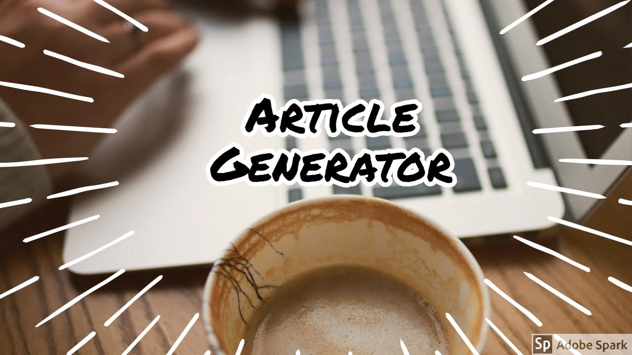 Article generator