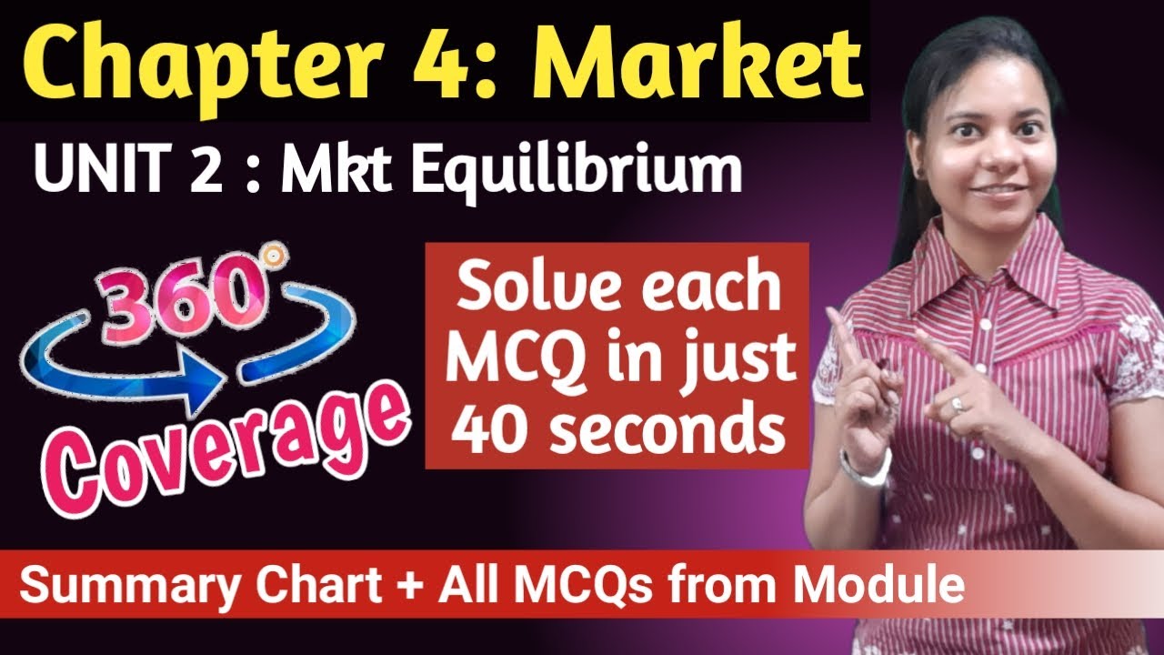 Ch 4.13 - Market Equilibrium - Price Determination - Solve all MCQs in ...