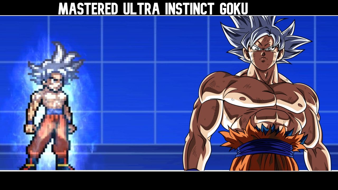Goku Mastered Ultra Instinct JUS Char Mugen By Knightmare404 - YouTube