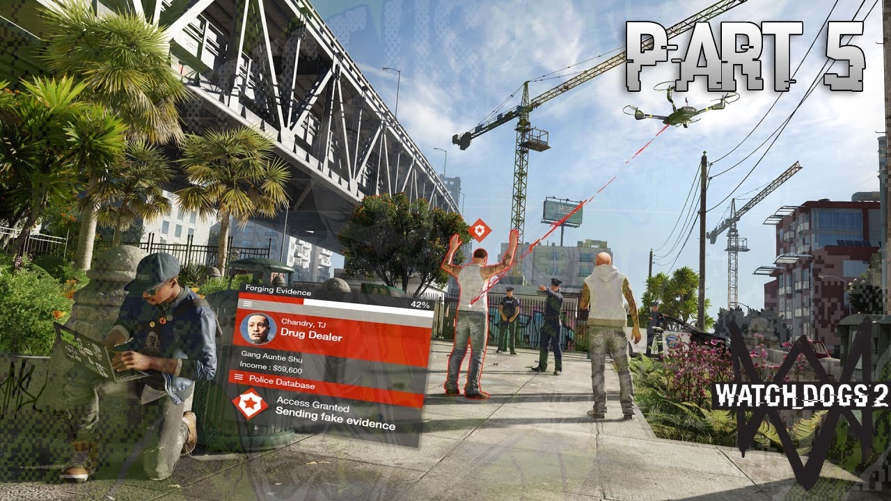 Resource point hunting | Watch dog 2 - Part 5 - YouTube