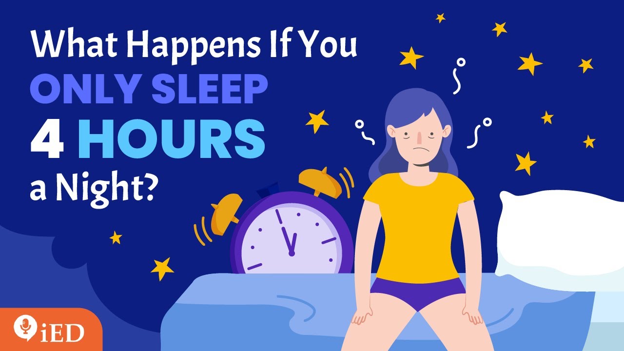 What Happens If You SLEEP ONLY 4 Hours a Night? | 🎧Podcast and Chill ...