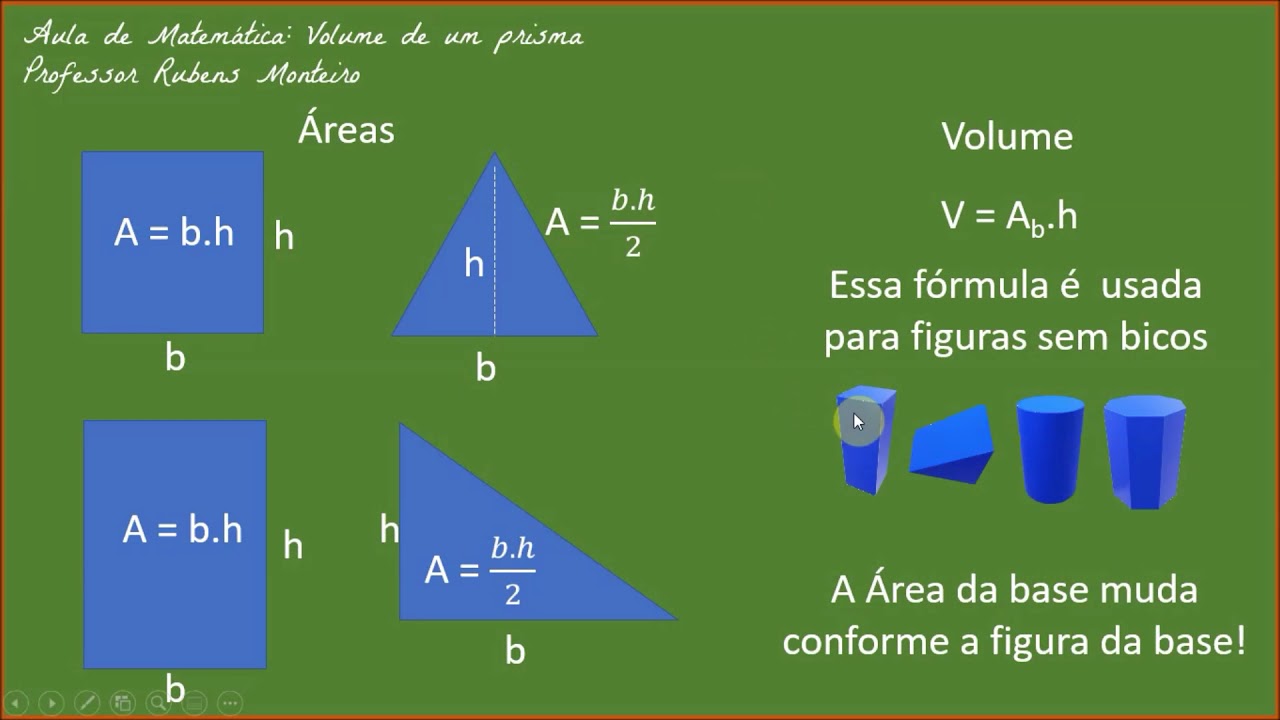 Volume De Prisma E Cilindro - FDPLEARN