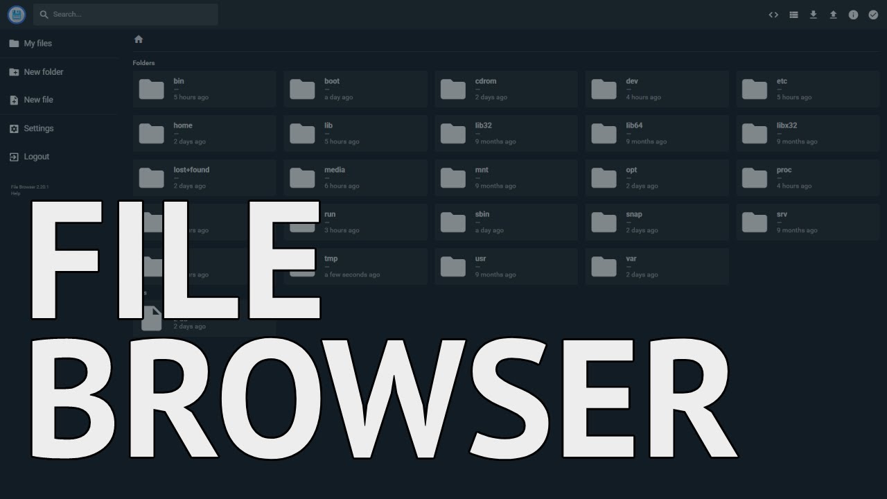 Docker Container: filebrowser [Portainer Installation] - YouTube