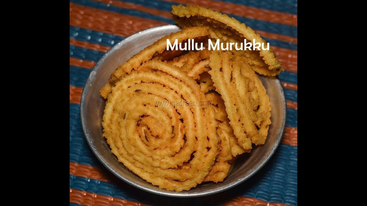 Diwali Savoury Snack - Murukku video - Easy Mullu Murukku Recipe by ...