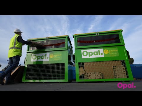 Turning OCC into paper at Opal's Paper & Recycling Botany Mill ...