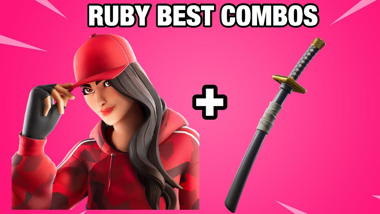 Best Combos for the Ruby Skin Fortnite - YouTube