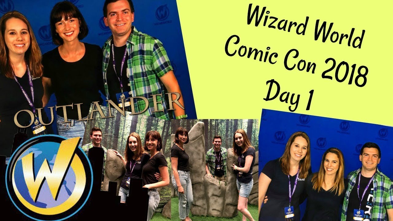 WIZARD WORLD COMIC CON 2018 | DAY ONE - YouTube