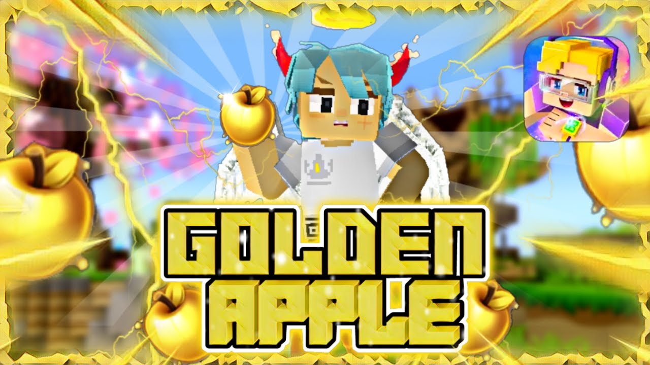 POWER OF THE GOLDEN APPLE in BedWars! (Blockman Go) - YouTube
