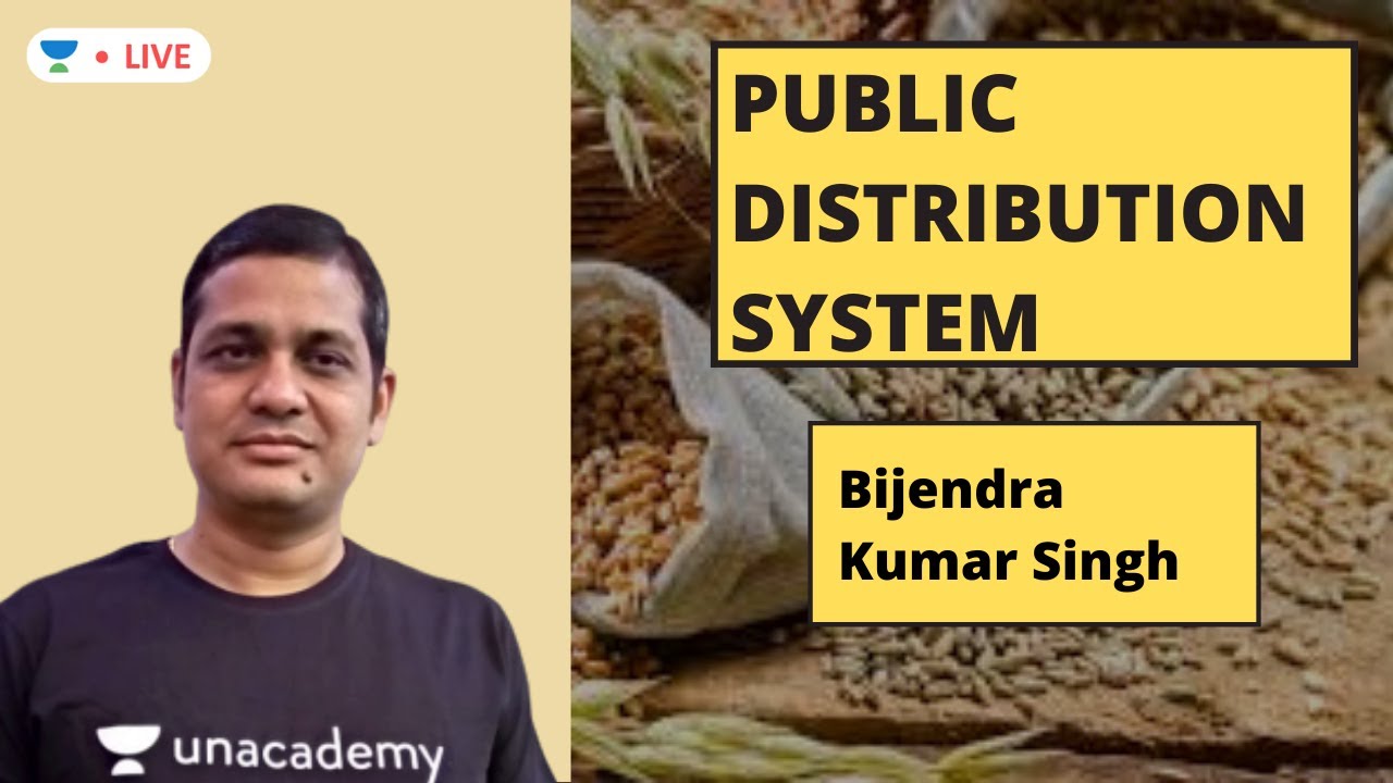 Public Distribution System | Indian Economy | UPSC CSE | by Bijendra ...