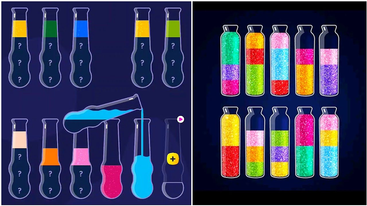 Get Color Water Sort Gameplay 33 , Android Games ios Walkthrough ...