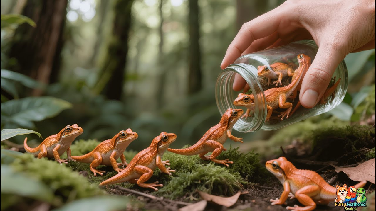 Cute Colorful Tiny Animals in a Glass Jar Compilation | Furry_Feathered ...