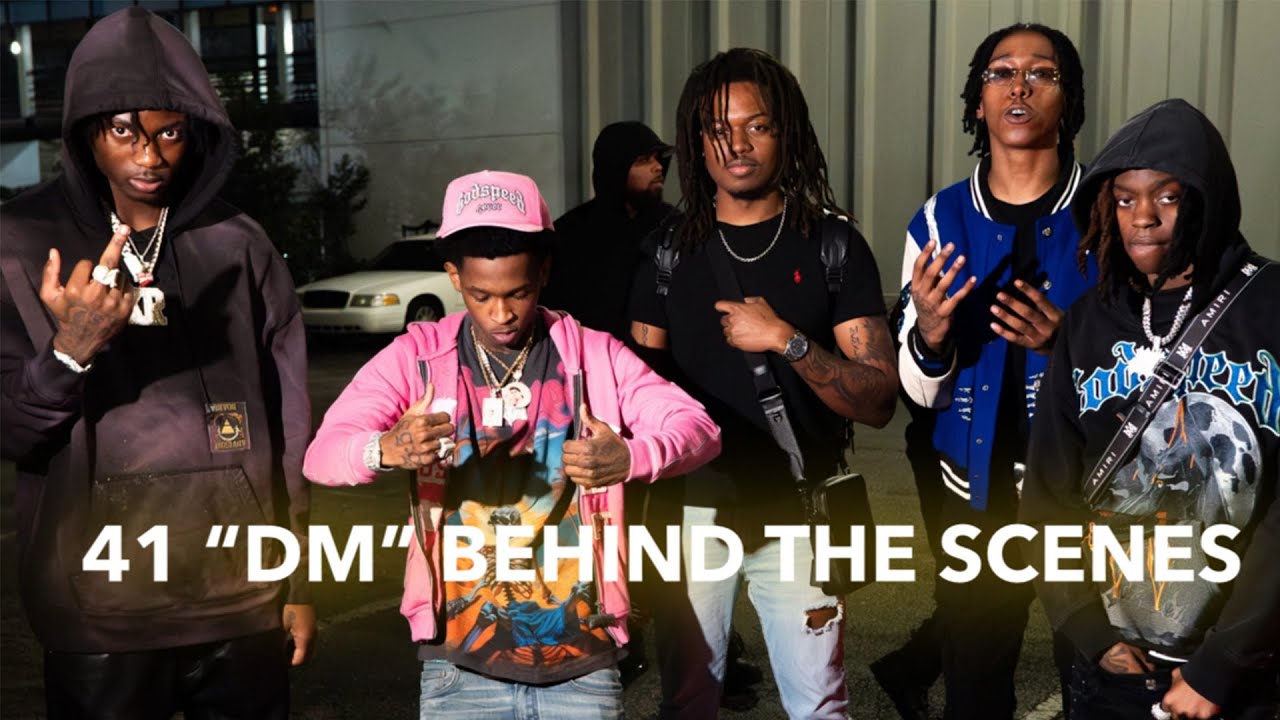 41 KYLE RICHH ,DEE BILLZ, JENN CARTER AND TATA "DM" MUSIC VIDEO BEHIND ...