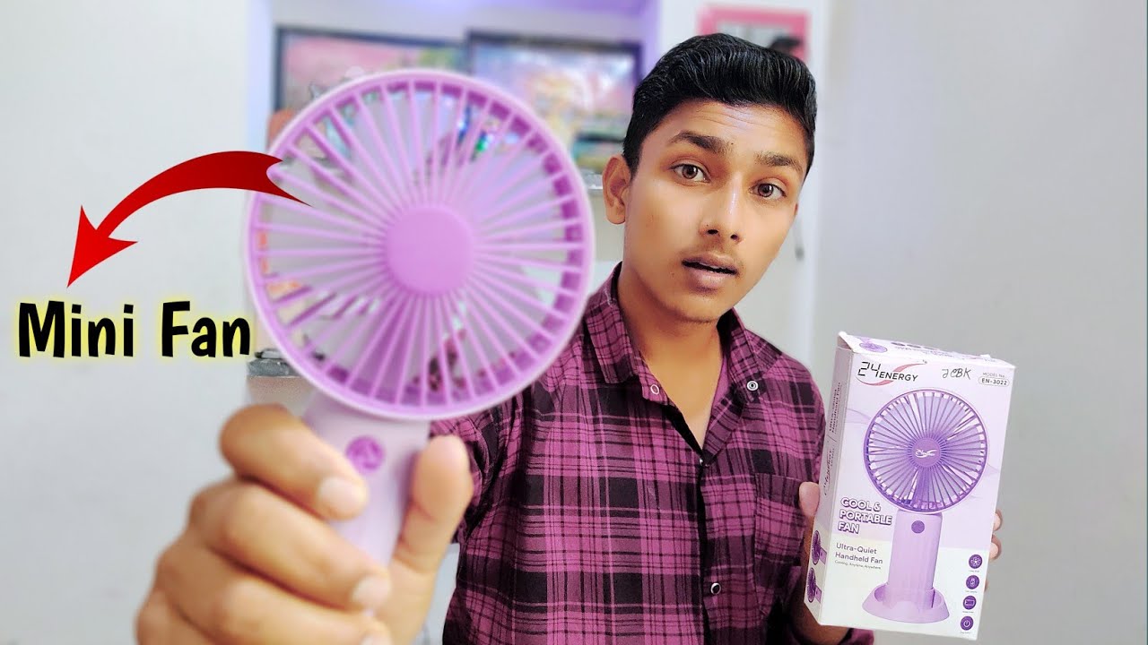best portable mini fan || Best mini fan🥶 || Best summer gadgets 😊 - YouTube