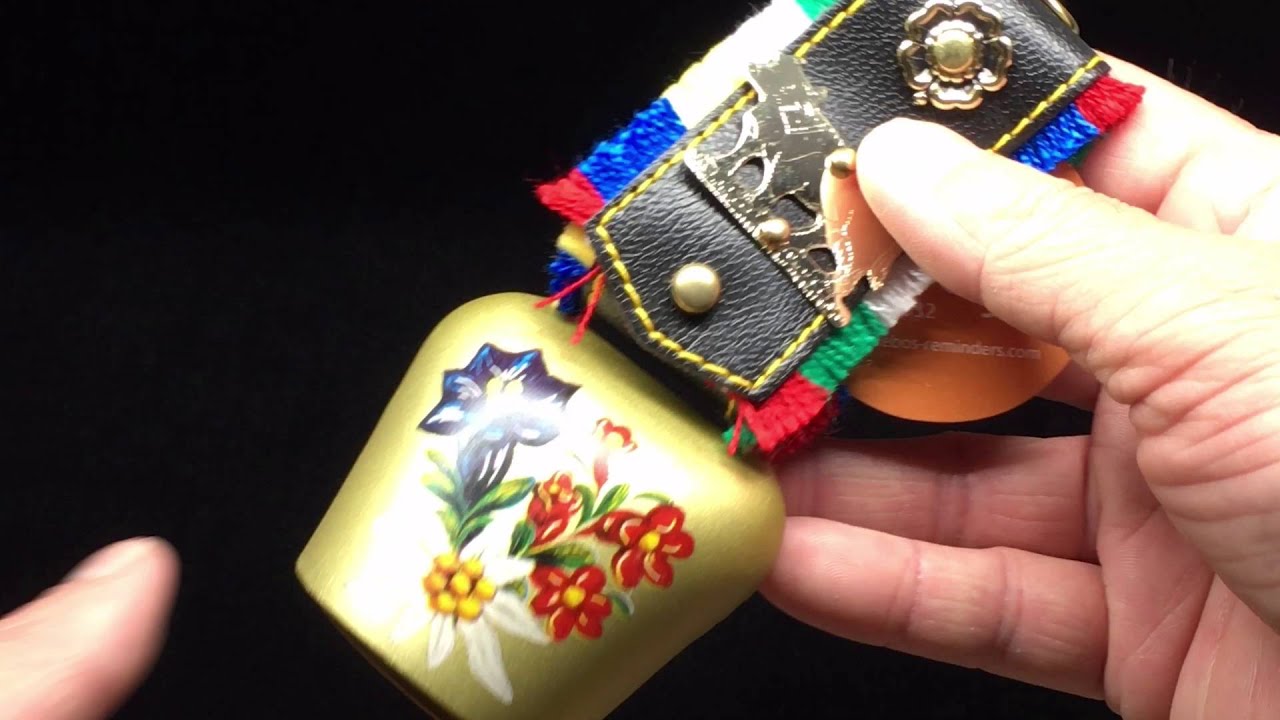 Ebos Alp Flower Cowbell Austria Souvenir - YouTube