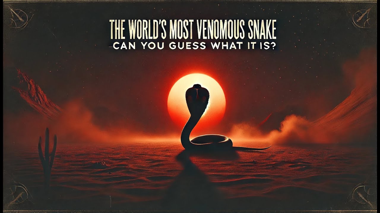 Most venomous snakes in the world | Overview of snakes - YouTube