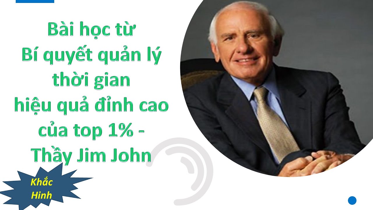 Bài học từ Bí quyết để quản lý thời gian hiệu quả đỉnh cao của top 1% ...