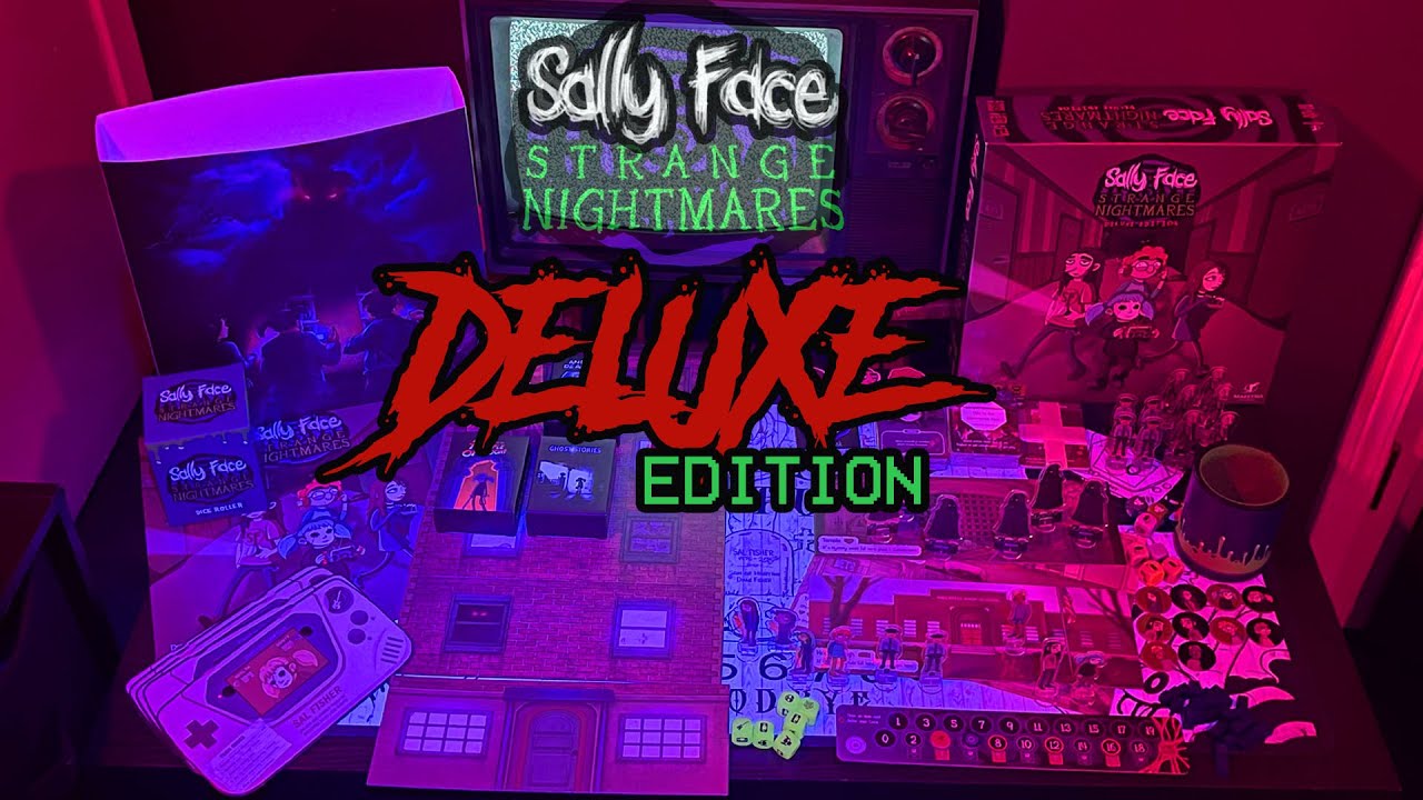 Box Raiders #1 | Unboxing SALLY FACE Strange Nightmares DELUXE EDITION ...
